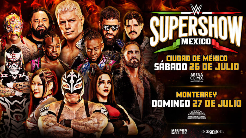 WWE SuperShow Mexico in Monterrey Quick Results (07/27/2025 — Lucha Central