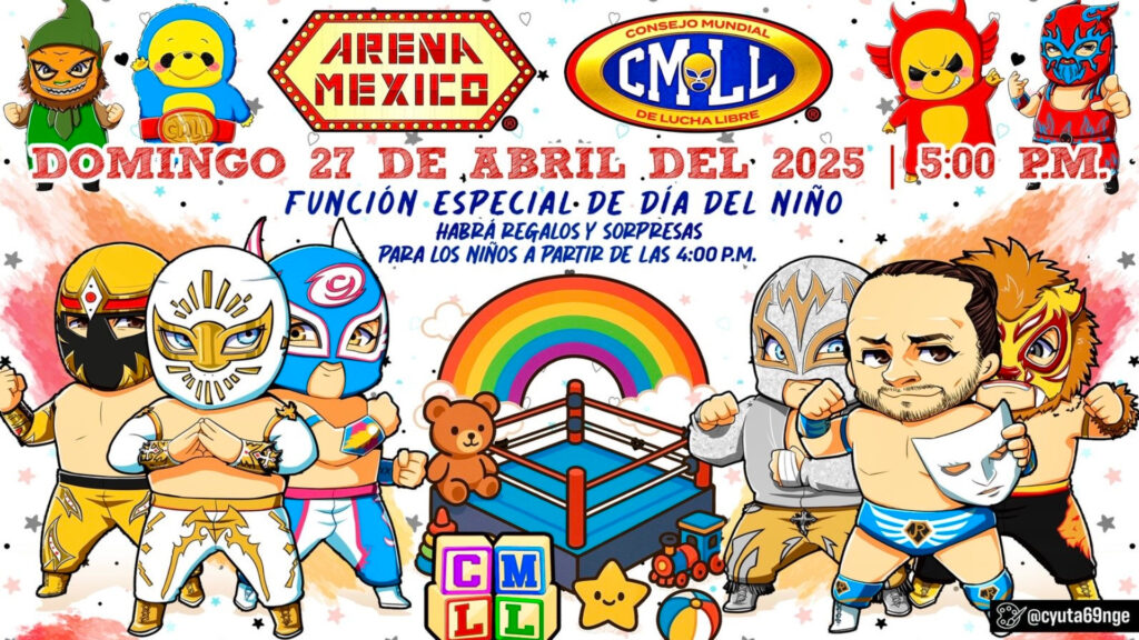 CMLL Children's Day Show at Arena Mexico Quick Results (04/27/2025 ...
