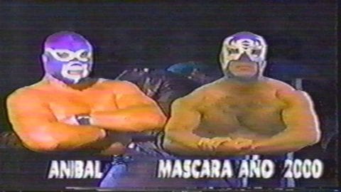 Match of the Day: Mascara Año 2000 Vs. Anibal (1991) — Lucha Central