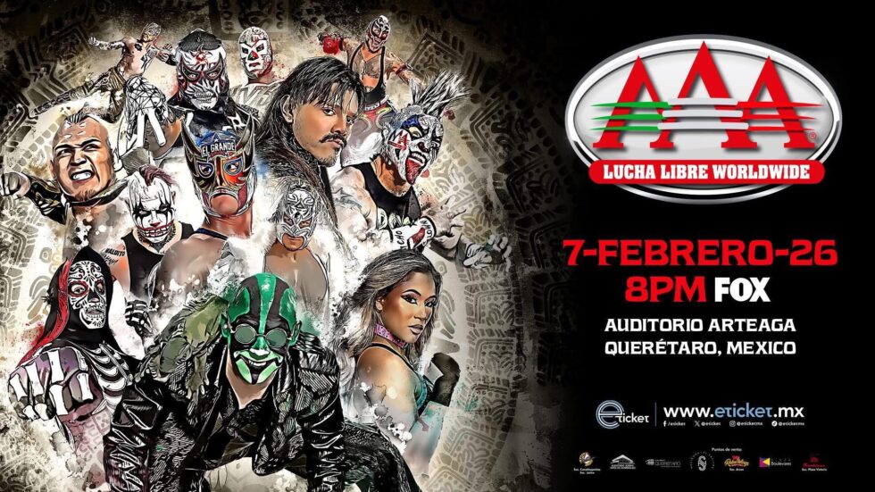 Lucha Libre AAA Live Show in Queretaro Quick Results (02/07/2026 ...
